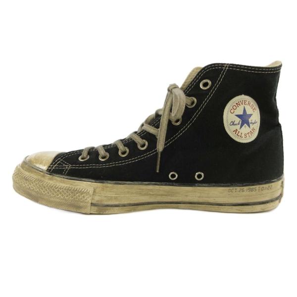 コンバース CONVERSE × BACK TO THE FUTURE 美品 ALL STAR US MT HI スニーカー ハイカット 1SE155 ブラック 27.5cm ■GY28 メンズ【ブランド】コンバース CONVERSE【表記...