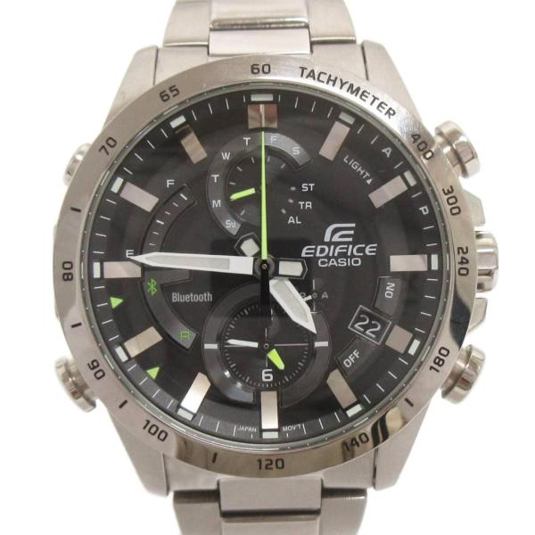 カシオ CASIO EDIFICE エディフィス 腕時計 スマートフォンリンク EQB-900 タフソーラー シルバーカラー メンズ【ブランド】カシオ CASIO【実寸サイズ】バンド幅：1.9cm　腕周り：20cm　ケース・タテ：48mm　...