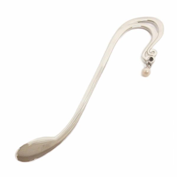 ミキモト MIKIMOTO パール ブックマーク しおり シルバーカラー ■GY99 その他【ブランド】ミキモト MIKIMOTO【実寸サイズ】全長 約19.5cm　【素材】真珠 金属【色】シルバーカラー【状態】タグはありませんが、新品同様...