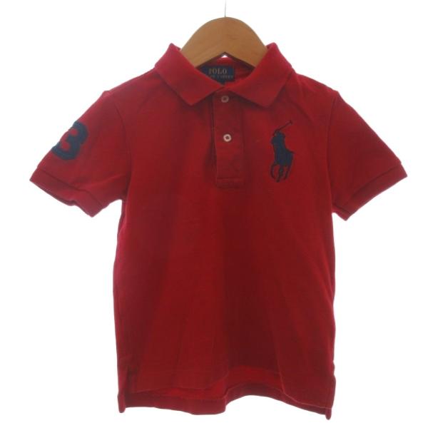 ポロ ラルフローレン POLO RALPH LAUREN 半袖 ポロシャツ トップス 赤 レッド 3/3T 100cm 男の子 ■GY09 キッズ【ブランド】ポロ ラルフローレン POLO RALPH LAUREN【表記サイズ】3/3T10...
