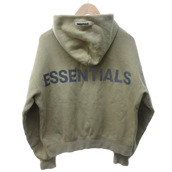 エフオージー エッセンシャルズ FOG ESSENTIALS バックプリント プルオーバー パーカー フーディ ベージュ XXS 約S IBO67 0211 ☆AA★【ブランド】エフオージー エッセンシャルズ FOG ESSENTIALS【...