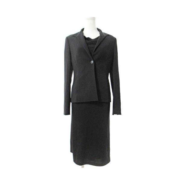 アイシービー iCB セットアップ アンサンブル ジャケット ワンピース ブラック フォーマル 7 黒 0904 レディース【ブランド】アイシービー iCB【表記サイズ】7【実寸サイズ】肩幅：約38cm　身幅：約44cm　袖丈：約60cm　...