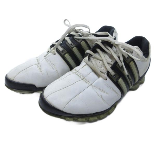 アディダス adidas GOLF ニューゴルフライトマックスボアゴルフシューズ 白 ホワイト 25cm【ブランド】アディダス adidas【表記サイズ】25cm【実寸サイズ】最大幅：約10cm　アウトソール：約30cm　　【素材】--【色...