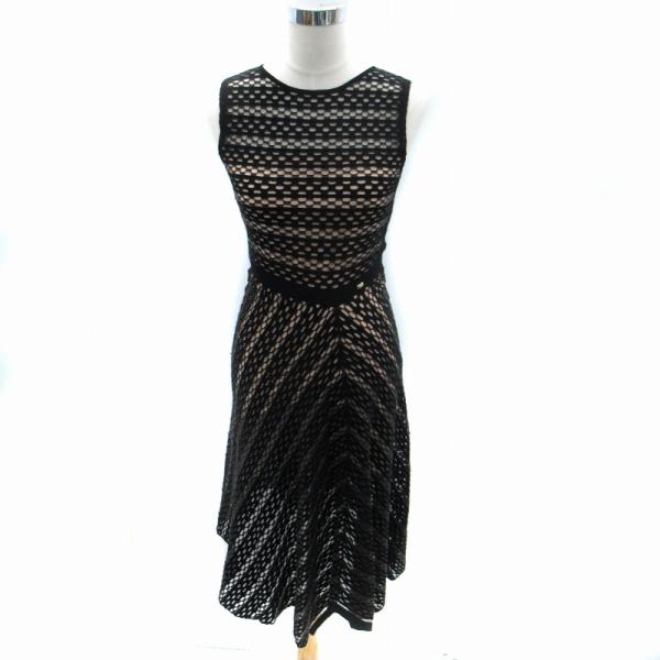 エスカーダ ESCADA ワンピース ロング丈 ノースリーブ XS 小さいサイズ 黒 ブラック /SM14 IBO81 レディース【ブランド】エスカーダ ESCADA【表記サイズ】XS※実寸サイズをご確認ください。【実寸サイズ】身幅：37c...