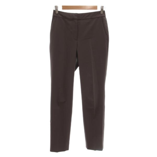 セオリーリュクス theory luxe 美品 パンツ スラックス 36 ブラウン /NL ■YHS10 レディース【ブランド】セオリーリュクス theory luxe【表記サイズ】36【実寸サイズ】ウエスト：66〜74cm　もも幅：23c...