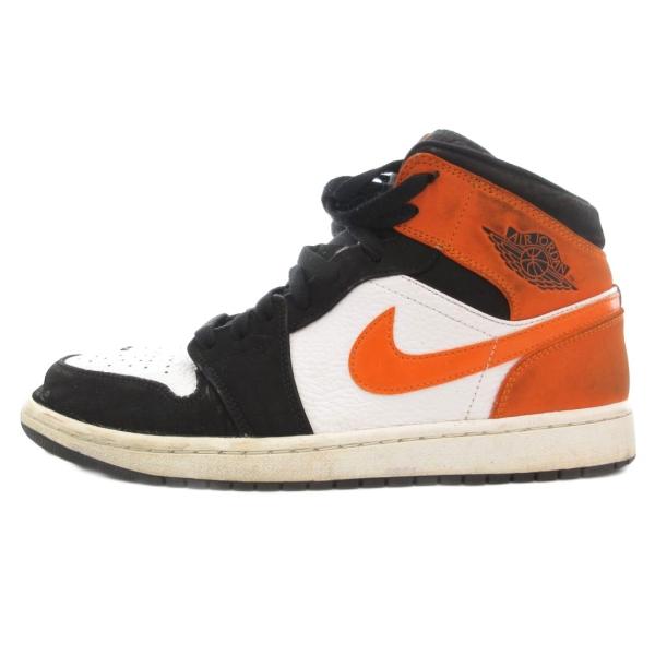 ナイキ NIKE AIR JORDAN 1 MID "SHATTERED BACKBOARD シャタバ スニーカー 28cm シューズ ハイカット ロゴ マルチカラー 554724-058【ブランド】ナイキ NIKE【表記サイズ】28cm【...