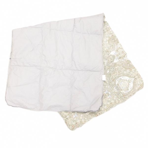 バーバリーズ Burberrys ヴィンテージ 羽毛ひざ掛け グレー ペイズリー柄 /AE IBO85 その他【ブランド】バーバリーズ Burberrys【表記サイズ】--【実寸サイズ】全長（フリンジ含まず）：144cm　幅：64cm　　【...