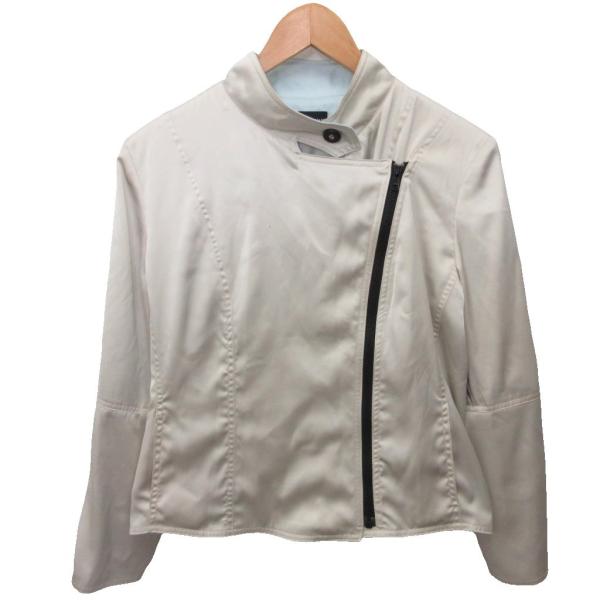ジョルジオアルマーニ GIORGIO ARMANI ジップアップジャケット ブルゾン ショート丈 44 ベージュ 水色 ZYN80VQ-B1 IBO85【ブランド】ジョルジオアルマーニ GIORGIO ARMANI【表記サイズ】44【実寸サ...
