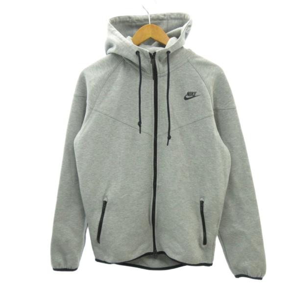 ナイキ NIKE 美品 23AW ジップアップ パーカー グレー L FA230106NIG IBO87 メンズ【ブランド】ナイキ NIKE【表記サイズ】L【実寸サイズ】身幅：51cm　着丈：64cm　ゆき丈：84cm　　【素材】本体　綿 ...