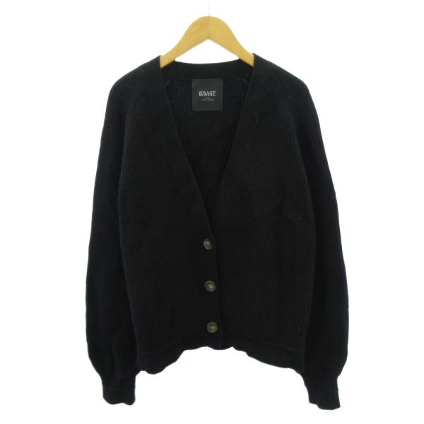 ジャーナルスタンダード JOURNAL STANDARD Lessage 23AW ニット カーディガン ウール 長袖 黒 ブラック 0207 IBO87 レディース【ブランド】ジャーナルスタンダード JOURNAL STANDARD【表記...