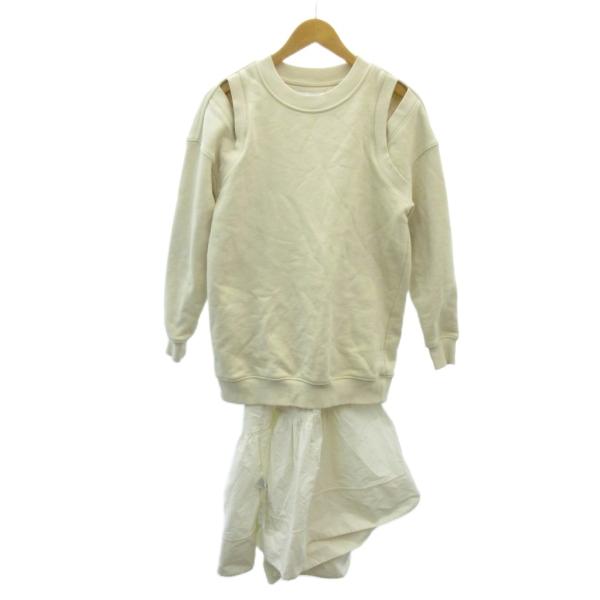 3.1 フィリップリム 3.1 phillip lim ワンピース スウェット フレア 長袖 ロング丈 XS ベージュ 0118 IBO87 レディース【ブランド】3.1 フィリップリム 3.1 phillip lim【表記サイズ】XS【実...