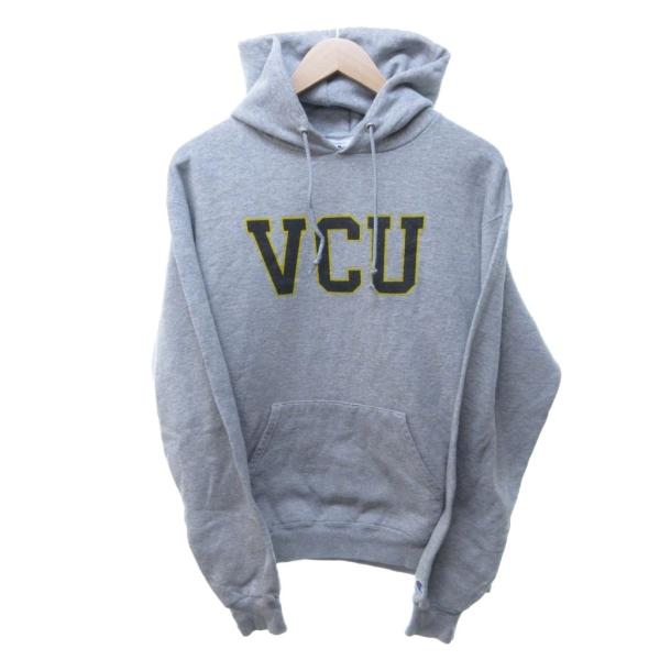 チャンピオン CHAMPION ECO FLEECE VCU パーカー フーディ プルオーバー 目つき グレー Lサイズ【ブランド】チャンピオン CHAMPION【表記サイズ】L【実寸サイズ】肩幅：53cm　身幅：54cm　着丈：65cm　...