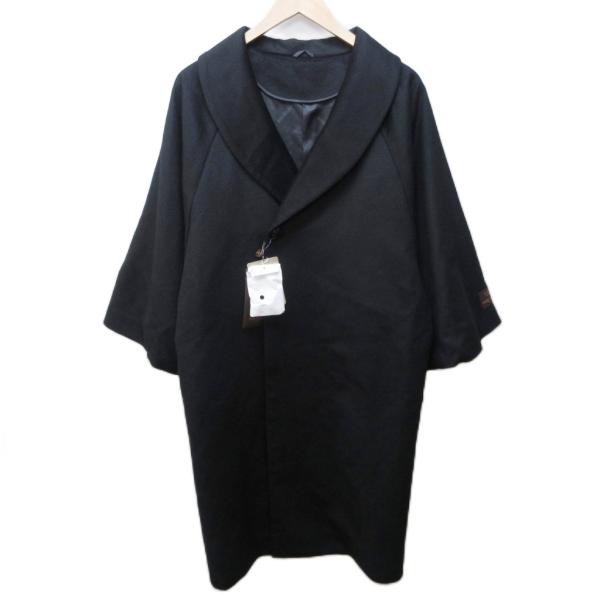 未使用品 バルマン BALMAIN タグ付 カシミヤ ロングコート ジャケット ショールカラー 北川 M 黒 ブラック IBO89【ブランド】バルマン BALMAIN【表記サイズ】M【実寸サイズ】身幅：54cm　着丈：98cm　ゆき丈：77...