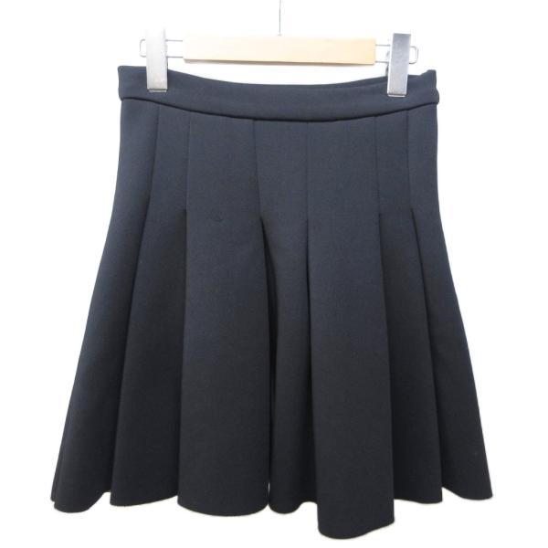 ティーバイアレキサンダーワン T by Alexanderwang プリーツスカート スウェット地 ひざ丈 S 黒 ブラック IBO89 0226 レディース【ブランド】ティーバイアレキサンダーワン T by Alexanderwang【表...