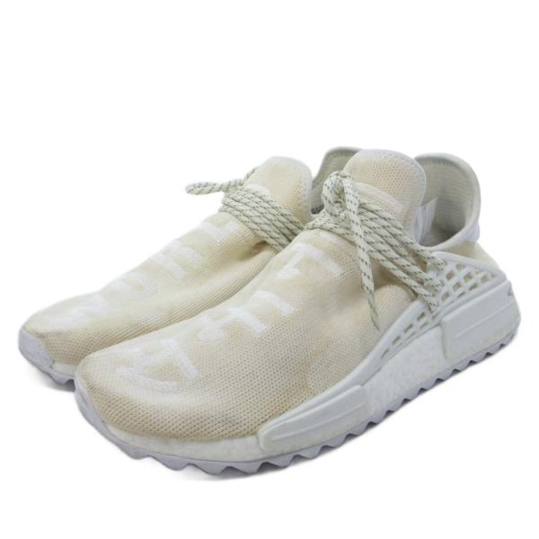 アディダス adidas PHARRELL WILLIAMS NMD HUMANRACE ブーストミッドソール ニット ベージュ JP28 /HW IBO95 メンズ【ブランド】アディダス adidas【表記サイズ】JP28【実寸サイズ】最...