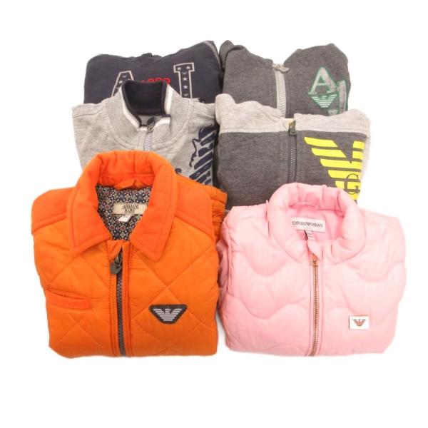 エンポリオアルマーニ EMPORIO ARMANI BABY キルティングジャケット パーカー ブルゾン ベビー服セット グレー オレンジ ピンク /TQ キッズ【ブランド】エンポリオアルマーニ EMPORIO ARMANI【表記サイズ】9...