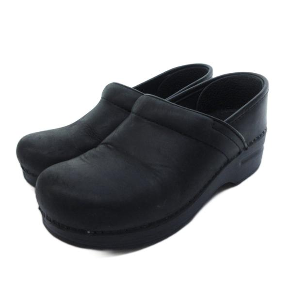 ダンスコ DANSKO PROFESSIONAL プロフェッショナル レザー サボ クロッグシューズ 厚底 36 黒 ブラック /HW IBO95 レディース【ブランド】ダンスコ DANSKO【表記サイズ】36(日本サイズ約23cm)【実寸...