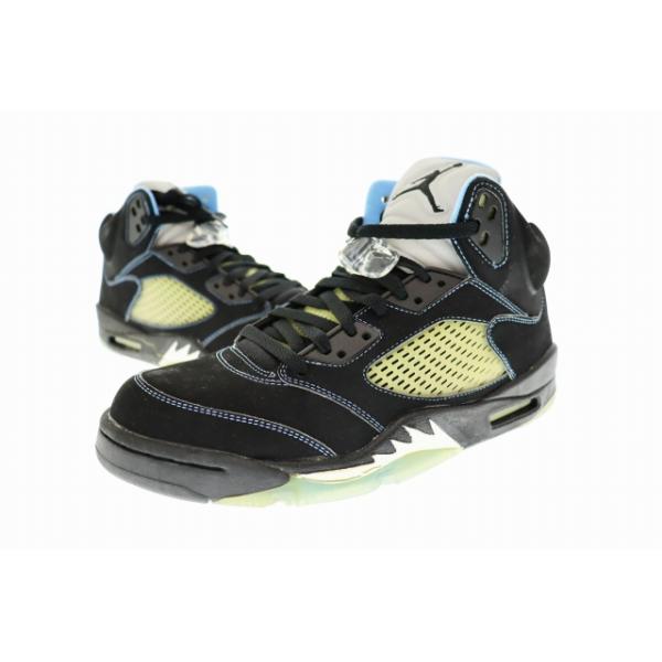 ナイキ NIKE 2006 AIR JORDAN 5 RETRO LS BLACK UNIVERSITY BLUE エアジョーダン 5 レトロ ブラック ユニヴァーシティ ブルー 314259-041 28 ●▲■250526【ブランド】ナ...