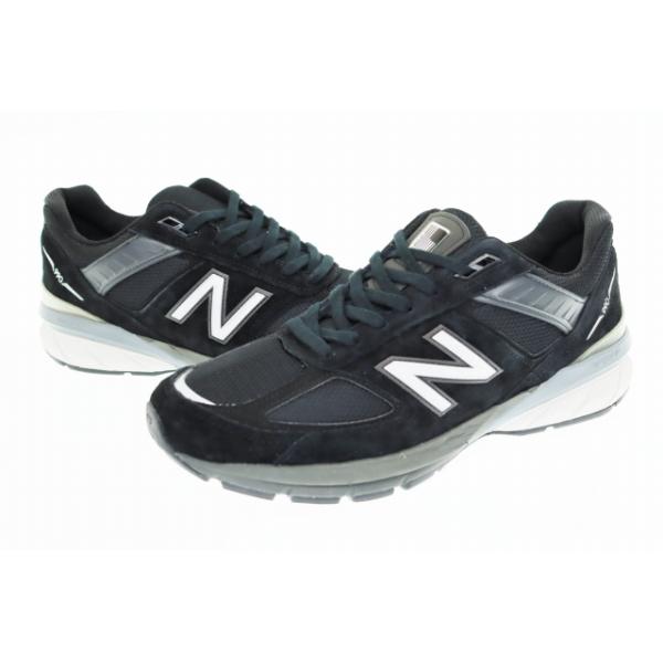 ニューバランス NEW BALANCE 990V5 Black ローカット スニーカー M990BK5 27.5 ブラック ブランド古着ベクトル 中古▲250427 メンズ【ブランド】ニューバランス NEW BALANCE【表記サイズ】27...