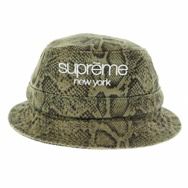 シュプリーム SUPREME 24SS Chino Twill Crusher Snake チノ ツイル クラッシャー ハット 帽子 M/L カーキ ブランド古着ベクトル 中古☆AA★▲【ブランド】シュプリーム SUPREME【表記サイズ】...