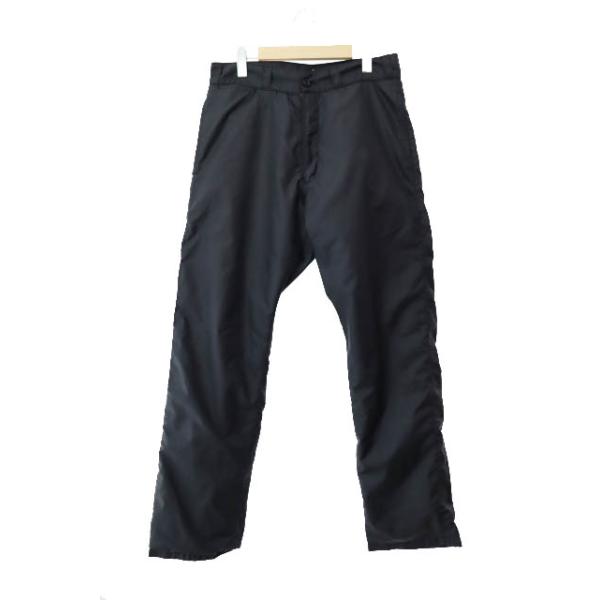グッドイナフ GOODENOUGH ×FINESSE フィネス 90s 初期 ロゴ プリント 裏起毛 ナイロン パンツ M 黒 ブラック ブランド古着ベクトル 中古☆AA★250814 メンズ【ブランド】グッドイナフ GOODENOUGH【...