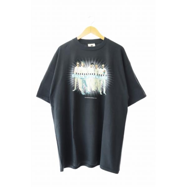 ヴィンテージ VINTAGE 90s 1999 BACKSTREET BOYS MILLENIUM TOUR WINTERLAND バックストリート ボーイズ ミレニアム ツアー Tシャツ バンドT 半袖 XL 黒 250808 【ブランド...