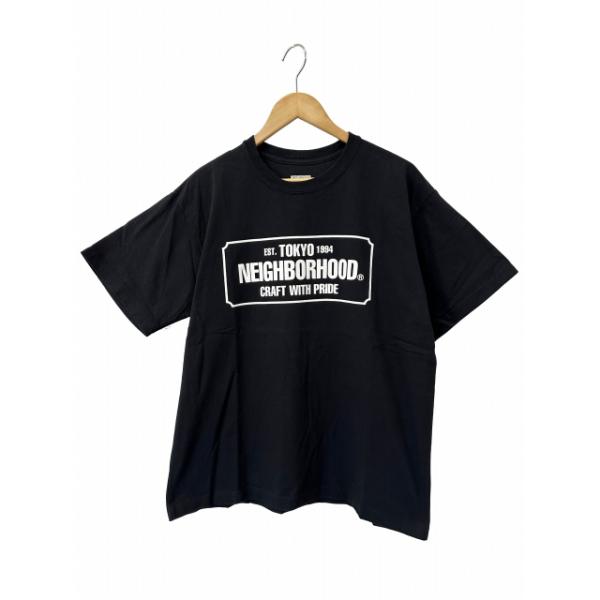 ネイバーフッド NEIGHBORHOOD 21SS NH-1/C-TEE.SS ロゴ プリント 半袖 Tシャツ S 黒 ブラック ブランド古着ベクトル 中古260505 メンズ【ブランド】ネイバーフッド NEIGHBORHOOD【表記サイズ...