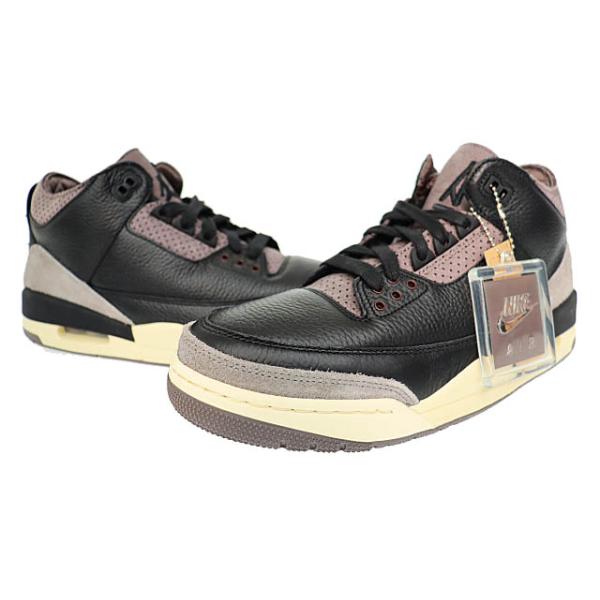 ナイキ NIKE ×A MA MANIERE アママニエール WMNS AIR JORDAN 3 RETRO BLACK FLAT PEWTER エア ジョーダン 3 ブラック フラットピューター FZ4811-001▲■251226【ブラ...