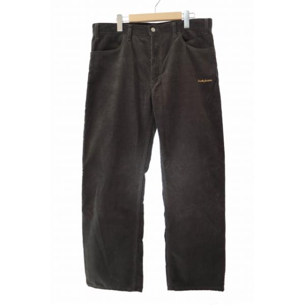 Dorothy Hendricks ドロシー ヘンドリクス Corduroy Pants コーデュロイ パンツ L  チャコール ブランド古着ベクトル 中古●251204 メンズ【表記サイズ】L※実寸サイズを記載しておりますので、サイズに関...