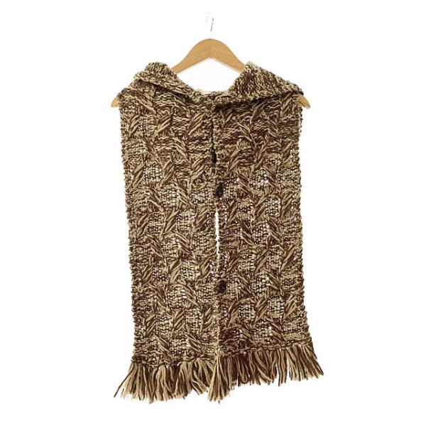 STEAF スティーフ 25AW HAND MADE CHUYO MUFFLER ハンドメイド チューヨ フード付き マフラー S25AW-AC01 F 茶ブラウン ●▲■251230 メンズ【表記サイズ】F※実寸サイズを記載しておりますの...