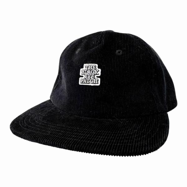 ブラックアイパッチ THE BLACK EYE PATCH SMALL OG LABEL CAP ロゴ パッチ コーデュロイ キャップ 帽子 黒 ブラック ブランド古着ベクトル 中古▲【ブランド】ブラックアイパッチ THE BLACK EY...