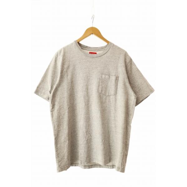 シュプリーム SUPREME 24AW Pocket S/S Tee ロゴ刺繍 ポケット 半袖 Tシャツ L 灰 グレー ブランド古着ベクトル 中古☆AA★260204 メンズ【ブランド】シュプリーム SUPREME【表記サイズ】L※実寸サ...