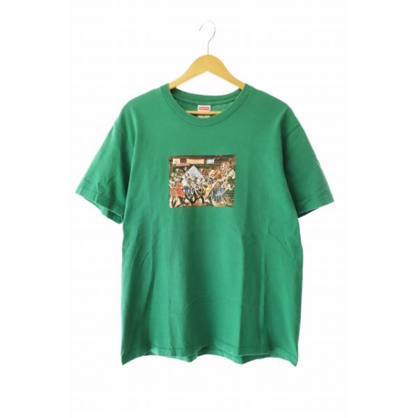 シュプリーム SUPREME 25SS Ernie Barnes Tee アーニー バーンズ プリント 半袖 Tシャツ M 緑 グリーン ブランド古着ベクトル 中古☆AA★260207 メンズ【ブランド】シュプリーム SUPREME【表記サ...