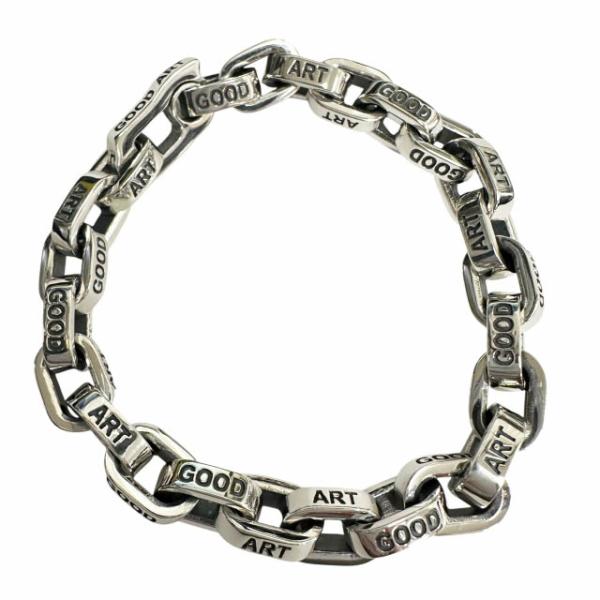 Good Art HLYWD グッドアートハリウッド Gordo Pequeno Bracelet ゴルド ぺキーノ ブレスレット SILVER 925 シルバー▲■260126 メンズ【実寸サイズ】(全長)24cm　(幅)0.8cm　【素...