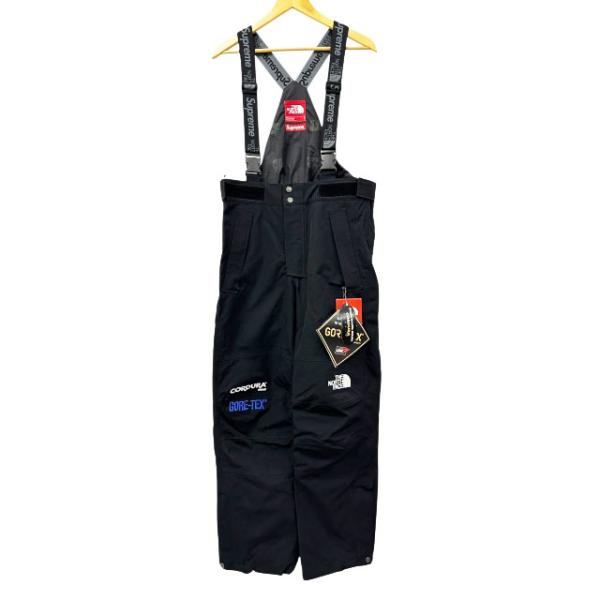 シュプリーム SUPREME ×THE NORTH FACE ノースフェイス 18AW GORE-TEX Expedition Pant エクスペディション パンツ オーバーオール NP61808I S黒☆AA★■260212【ブランド】シ...