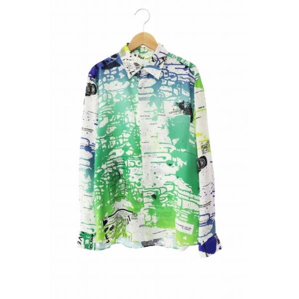 ユニフォームエクスペリメント uniform experiment 21SS BIG REGULAR COLLAR SHIRT ビッグ レギュラー カラー 長袖 シャツ UE-210001 1 白 ホワイト 260212【ブランド】ユニフォ...