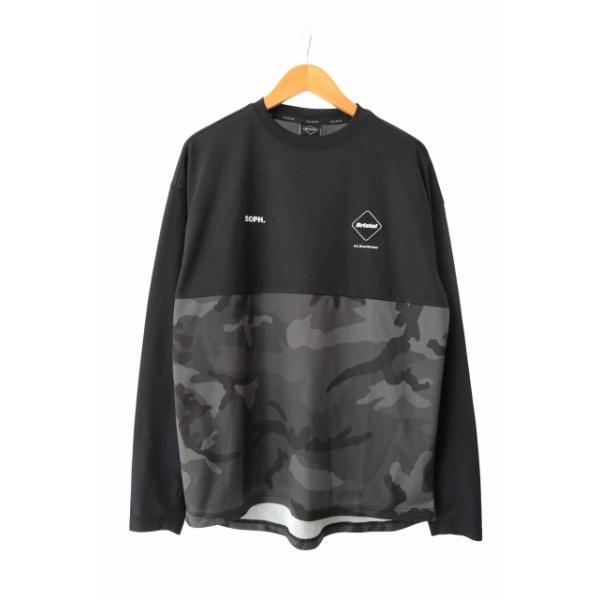 エフシーレアルブリストル F.C.Real Bristol FCRB 21AW L/S CAMOUFLAGE TEAM TOP ロングスリーブ カモフラージュ チーム トップ Tシャツ FCRB-212060●260213【ブランド】エフシ...