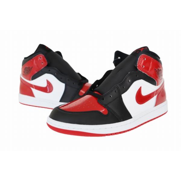 ナイキ NIKE AIR JORDAN 1 MID SE Black White Varsity Red エア ジョーダン 1 ミッド ブラック ホワイト バーシティレッド HV4091-006 26.5 赤 黒 ▲■260219 【ブラン...
