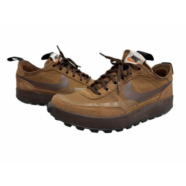 ナイキ NIKE ×Tom Sachs トム サックス WMNS GENERAL PURPOSE SHOE BROWN ジェネラル パーパス シューズ DA6672-201 27.5 茶 ブラウン▲■260522 レディース【ブランド】ナイ...