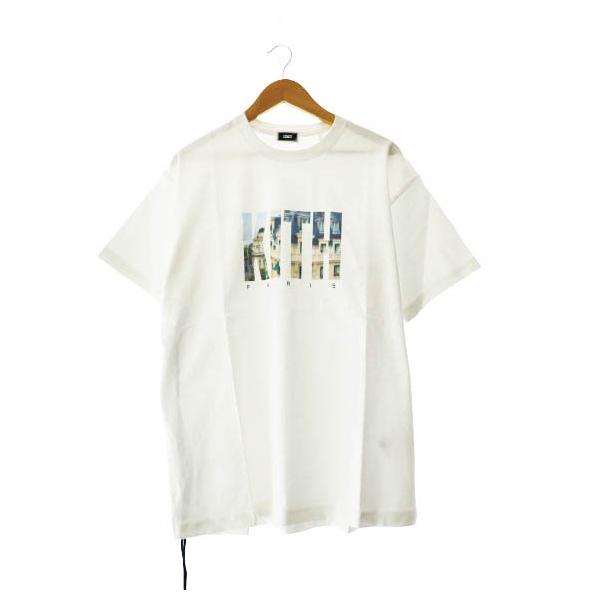 キスニューヨークシティ KITH NYC 21SS Paris Landmark T-Shirt ロゴ パリ ランドマーク プリント 半袖Tシャツ KH3775-101 M 白ホワイト■260228 メンズ【ブランド】キスニューヨークシティ...