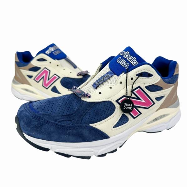 ニューバランス NEW BALANCE × KITH キス 990V3 Daytna デイトナ スニーカー 26.5 ネイビー ベージュ ブランド古着ベクトル 中古▲■【ブランド】ニューバランス NEW BALANCE【表記サイズ】26.5...