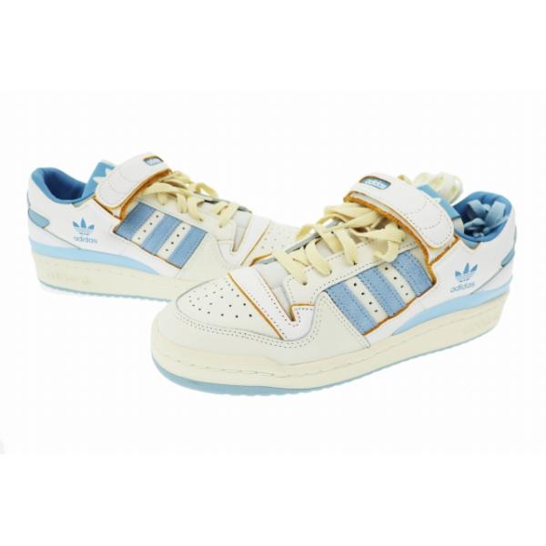 アディダス adidas FORUM 84 LG WHITE CLEAR SKY フォーラム ホワイト クリアスカイ GZ1893 26.5 ホワイト ブルー ブランド古着ベクトル 中古▲■260302 メンズ【ブランド】アディダス adi...