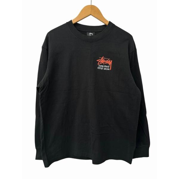 ステューシー STUSSY × Dover Street Market ドーバー ストリート マーケット ロンドン London tee ロゴ プリント 長袖Tシャツ L 黒 ブラック【ブランド】ステューシー STUSSY【表記サイズ】L※...