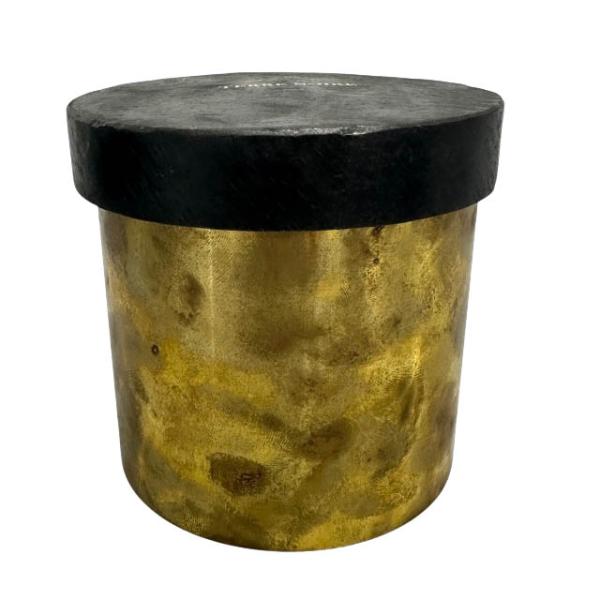 MAD et LEN マドエレン CANDLE FUMISTE TERRE NOIRE キャンドル フミステ テレノア フレグランス アロマ ゴールド ブランド古着ベクトル 中古●▲■260403【表記サイズ】500g【実寸サイズ】ヨコ10...