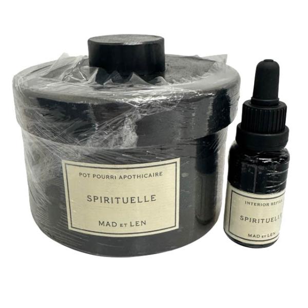 MAD ET LEN マドエレン POT POURRI APOTHICAIRE LAVA ROCK SMALL SPIRITUELLE ポプリ アポセカリー ラヴァ ロック 溶岩石 スピリチェーレ アロマ ●260401【表記サイズ】スモー...