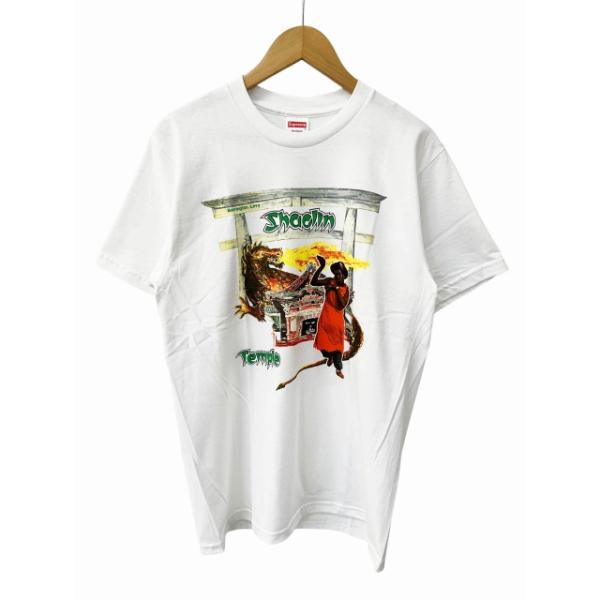 シュプリーム SUPREME 16SS × Barrington Levy バリントン レヴィ Shaolin Temple Tee ショウリンジ テンプル プリント 半袖Tシャツ M 白 ホワイト☆AA★■【ブランド】シュプリーム SUP...