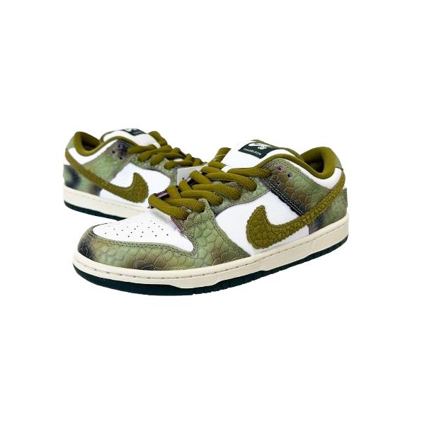 ナイキ NIKE × Alexis Sablone アレクシスサブローン SB DUNK LOW PRO QS White and Pacific Moss ダンク ロー HJ3386-300 27 ▲■260419【ブランド】ナイキ NI...