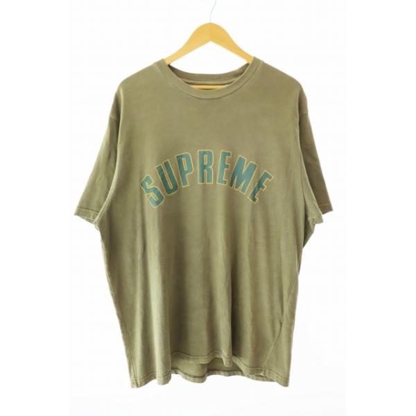 シュプリーム SUPREME 24SS Cracked Arc S/S Top クラックド アーチ ロゴ 半袖Tシャツ L カーキ ブランド古着ベクトル 中古☆AA★260515 メンズ【ブランド】シュプリーム SUPREME【表記サイズ】...