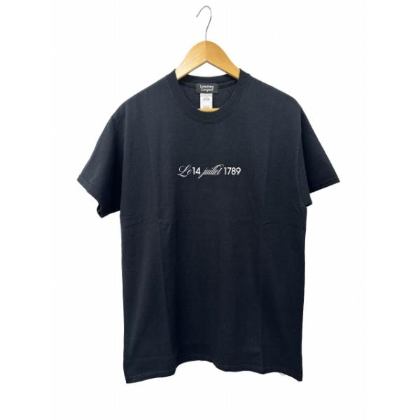 Do Nothing Congress ドゥー ナッシング コングレス Le 14 juillet 1789 TEE プリント 半袖 Tシャツ M 黒 ブラック ブランド古着ベクトル 中古260502 メンズ【表記サイズ】M※実寸サイズを記...