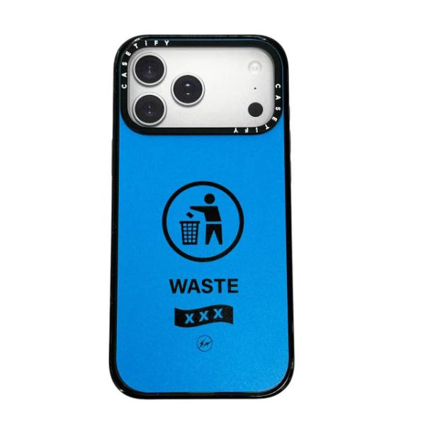 GOD SELECTION XXX ゴッドセレクション トリプルエックス ×CASETiFY × フラグメント iPhone17 PRO MAX WASTE Case アイフォン17 プロマックス ケース■260504【実寸サイズ】-　【色...